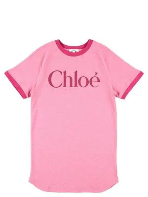 Chloé Logo T-shirt - Fuchsia