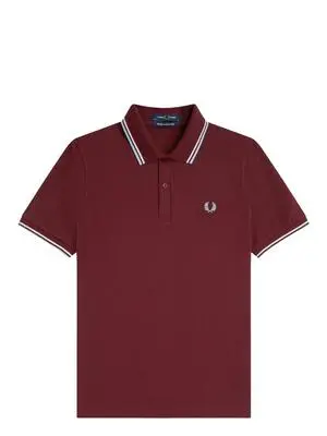 Fred Perry Polo With Logo - Red