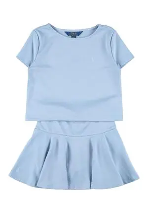 Polo Ralph Lauren T-shirt And Skirt Set - Blue