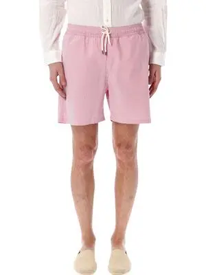 Polo Ralph Lauren Striped Traveller Swim Shorts - Pink