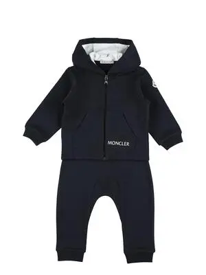 Moncler Fleece Jogging Set - Blue