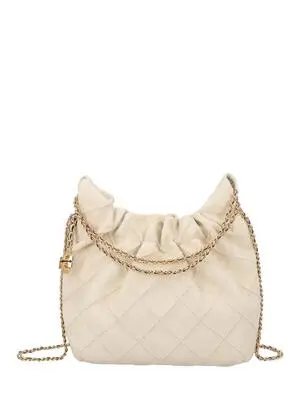 Tory Burch Fleming Mini Bag - Beige