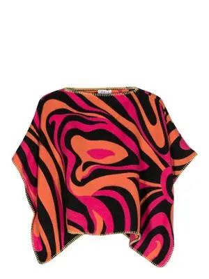 Emilio Pucci Printed Cape - Multicolour
