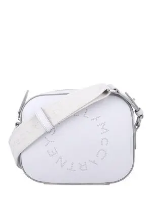Stella McCartney Camera Bag With Logo - Grey