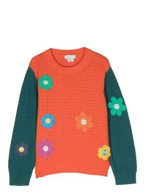 Stella McCartney Floral Crew Neck Pullover - Multicolour