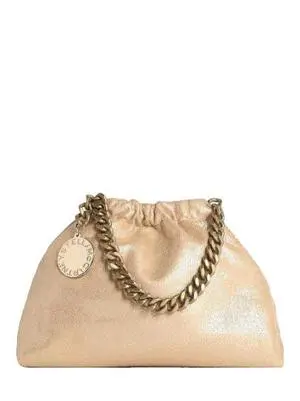 Stella McCartney Falabella Mini Drawstring Bag With Chain Gold