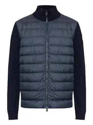 Moncler Fine Knit Cardigan - Blue