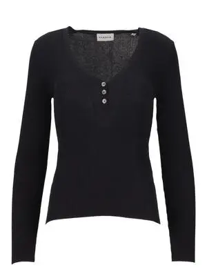 PAROSH Maglia Top - Nero