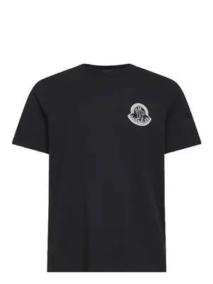 Moncler Ss T Shirt - Black
