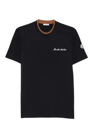 Moncler Ss T Shirt - Navy