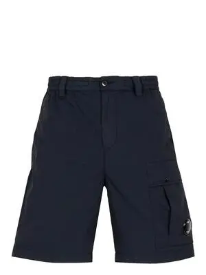 C.P. COMPANY Cotton Shorts - Blue