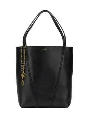 Chloé Spin Small Shoulder Bag - Black
