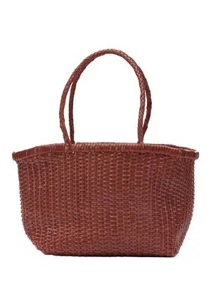 Dragon Diffusion B Weave Small Shoulder Bag Red