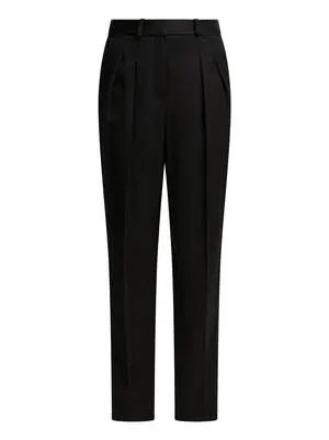 Loulou De Saison Pleated Tailored Trousers - Black