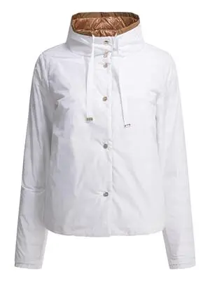 Herno Reversible Short Down Jacket White