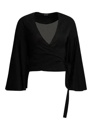 Jacquemus Wrap Top - Black