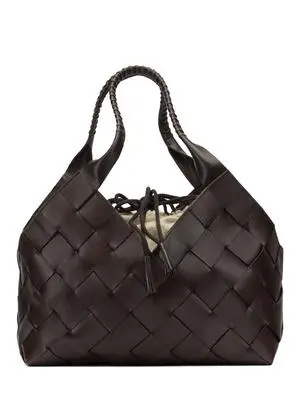 Dragon Diffusion Castello Medium Shoulder Bag - Brown