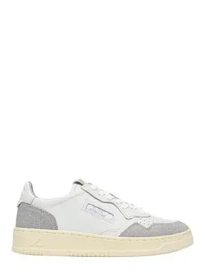 AUTRY Medalist Low Leather Sneakers Grey