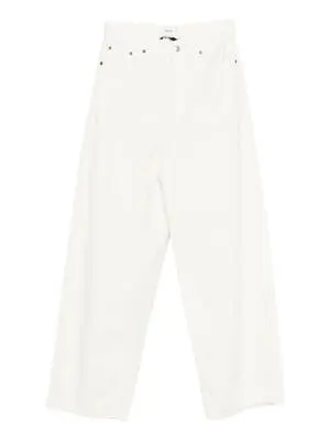 HAIKURE Bethany Wide-leg Jeans - White
