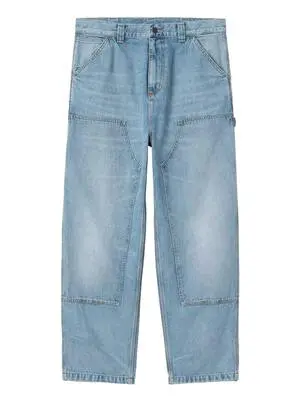 Carhartt Work In Progress Denim Cotton Jeans - Blue