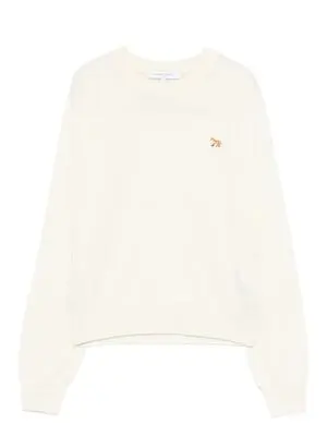 MAISON KITSUNÉ Baby Fox Wool Crewneck Jumper
