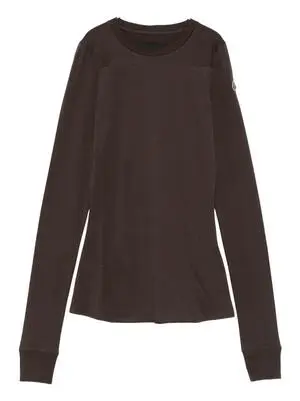 Moncler Cotton Crewneck Sweater - Grey