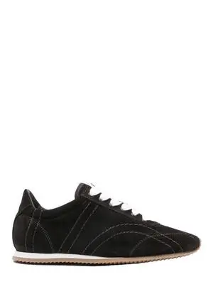 TOTEME Leather Sneakers - Brown