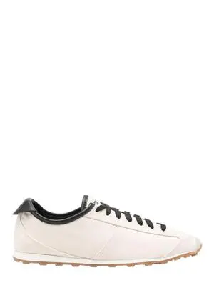 Jacquemus Les Tennis Leather Sneakers - Beige