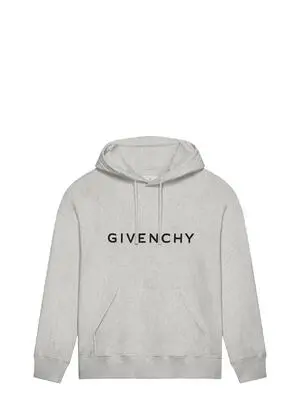 Givenchy Slim Fit Hoodie - Grey