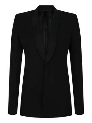 Givenchy Extra Fitted Single-Button Blazer Black