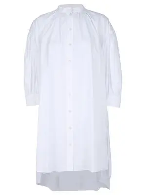 ALEXANDER MCQUEEN Cotton Trapeze Mini Dress