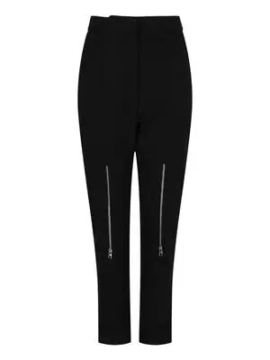 Alexander McQueen Zip Leg Pants - Black