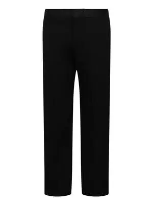 Givenchy Tailored Pants With Satin Piping - Black