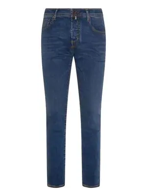 Jacob Cohen Slim Fit Stretch Denim Jeans - Blue