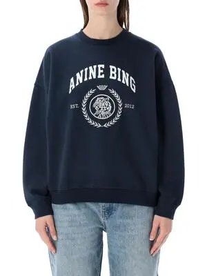 ANINE BING Graphic Sweatshirt - Blue