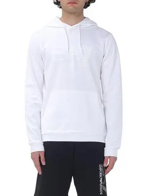EA7 Hoodie With Logo - White 1