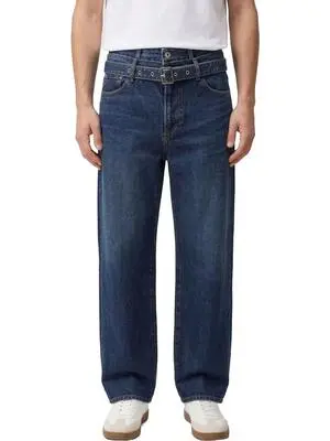 Sacai Cotton Denim Straight Jeans - Blue