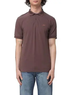SUN 68 Polo Shirt - Brown