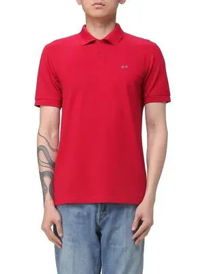 SUN 68 Polo Shirt - Red
