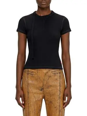 DIESEL® T-iaras Jersey T-shirt - Black