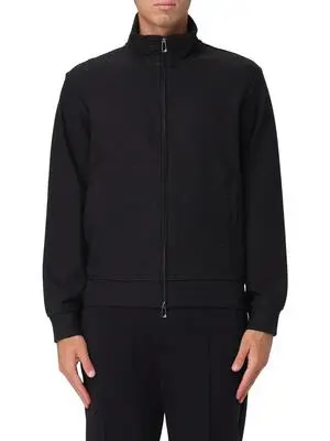 Emporio Armani Zip-up Sweatshirt - Black