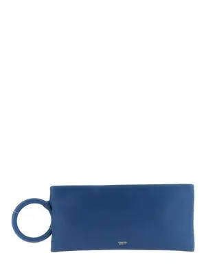 TOM FORD Aura Leather Clutch - Blue