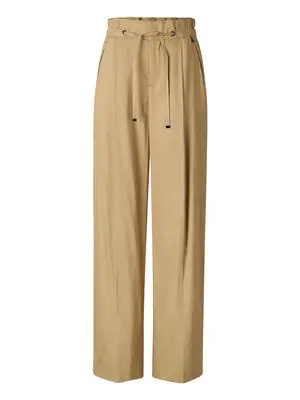 Bogner Candy Linen Blend Pants - Camel