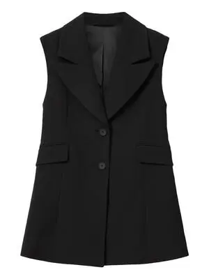 ALLSAINTS Astra Tailored Waistcoat - Black