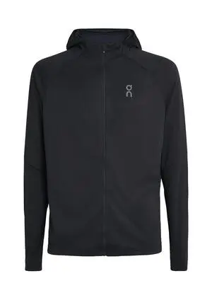On Climate Zip-up Hoodie - Black
