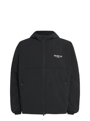 REPRESENT 247 Team Track Hooded Jacket - Black
