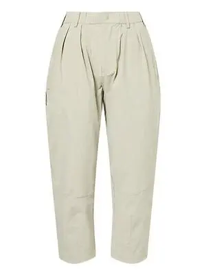 MANORS Patch-pocket Stretch-woven Trousers - Dune