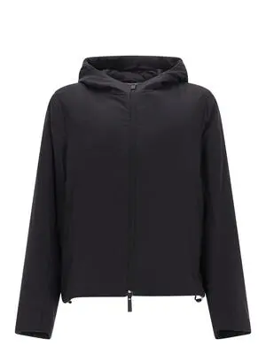Herno Hooded Jacket - Black