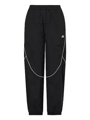 Moose Knuckles Relaxed-fit Cotton-blend Trousers - Black