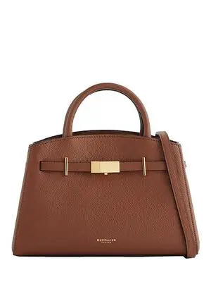 DEMELLIER The Small Hudson Leather Tote Bag - Tan